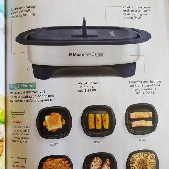 Tupperware | Kitchen | Brand New Tupperware Micro Pro Grill | Poshmark